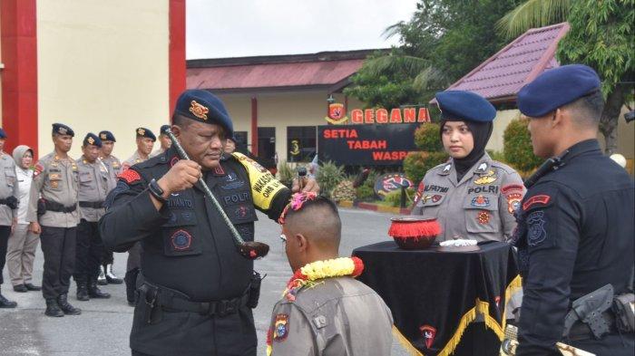 Satuan Brimob Polda Riau Terima Tambahan Puluhan Personel, Perkuat Pengamanan Pemilu 2024 ...