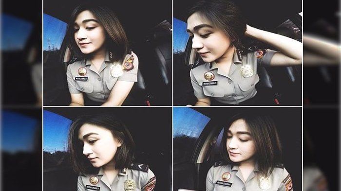 Bripda Muthia, Polwan Cantik Bak Bintang K-POP yang Bikin Pria Merem ...