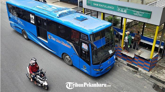 Walau Sudah Belasan Tahun, Tarif Bus TMP Masih Tetap Unggul Rp4.000 - Tribunpekanbaru.com