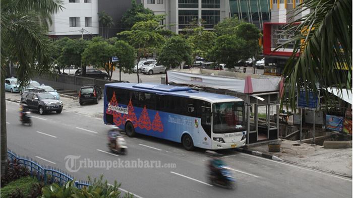 Hanya 30 Unit Bus Trans Metro Pekanbaru yang Beroperasi ...