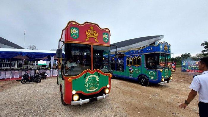Berdesain Melayu-Eropa, Dua Bus Siap Berkeliling ke Sejumlah Destinasi ...