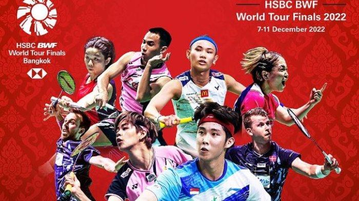 LENGKAP! Hasil Pertandingan BWF World Tour Finals 2022 Hari Kedua, Dua Wakil Indonesia Keok ...