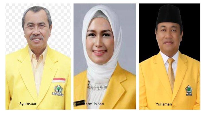 SYAMSUAR Mantan Gubernur, Yulisman Ketua DPRD Incumbent dan Doktor ...