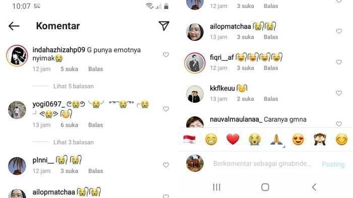 Gampang, Ini Cara Membuat Emoji Berambut atau Emoticon Rambut di Tiktok ...