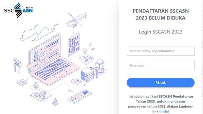Cara Mengatasi Galat Saat Masuk Akun sscasn Seleksi CPNS 2023 - Tribunpekanbaru.com