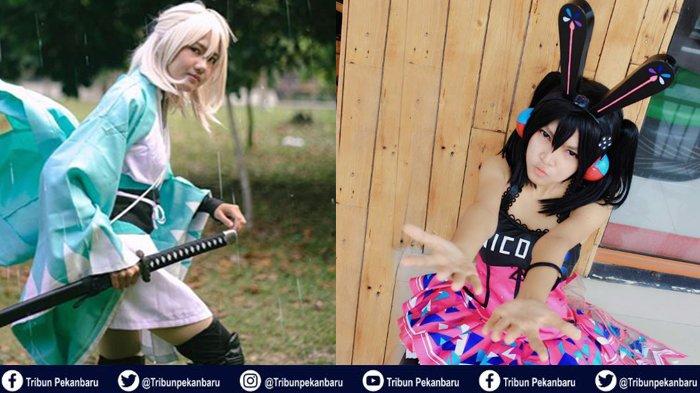 Cewek Cantik Hobi Cosplay di Riau, Menabung untuk Buat Kostum Anime ...