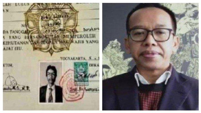 Inilah Sosok Dumatno Budi Utomo yang Fotonya Disebut Dipakai di Ijazah Jokowi - Halaman all ...