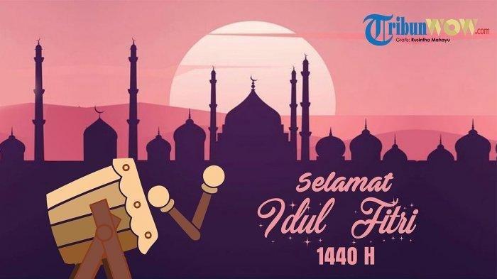Minal Aidin Wal Faizin 2019 Ini Tulisan Arab Taqabbalallahu Minna Wa