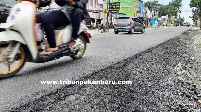 FOTO: Jalan Delima Pekanbaru Kini Telah Mulus - Tribunpekanbaru.com