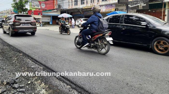 FOTO: Jalan Delima Pekanbaru Kini Telah Mulus - Tribunpekanbaru.com