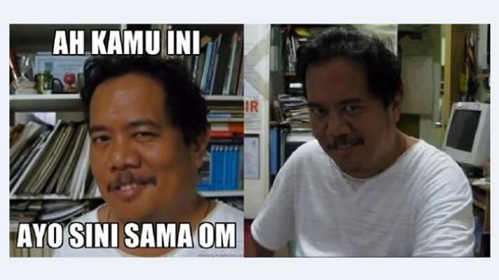 Pernah Lihat Meme 'Sini Sama Om' dengan Senyuman Genit, Ternyata Ini ...