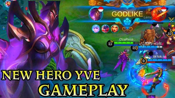 Cara Main Hero Yve & Item Hero Yve, Hero Baru Mobile Legends di Bulan ...