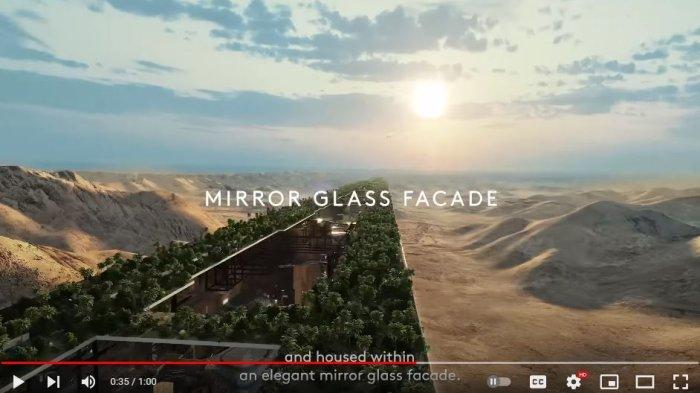 Ini Gambaran Kota NEOM di Arab Saudi,Tinggi, Panjang dan Lebar ...