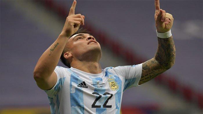 Bintang Inter Milan Lautaro Martinez Incar Top Skor Copa America 2021 ...