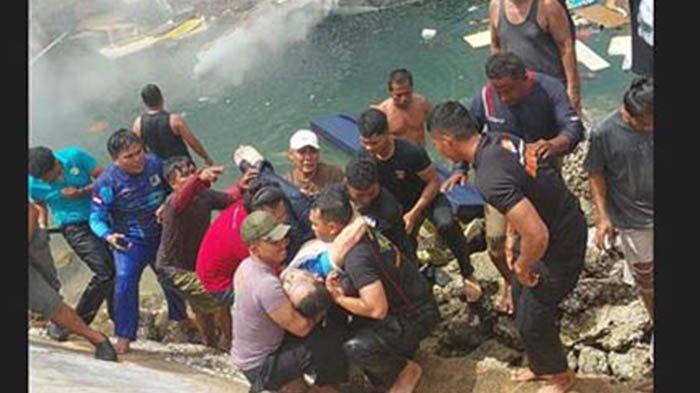 Wakapolres Pulau Taliabu Maluku Selamat saat Speed Boat Meledak ,Sempat ...