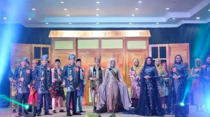 M Nouval E dan Inggit Riantiarni P Pemenang Bujang Dara Kabupaten Siak 2023 - Tribunpekanbaru.com