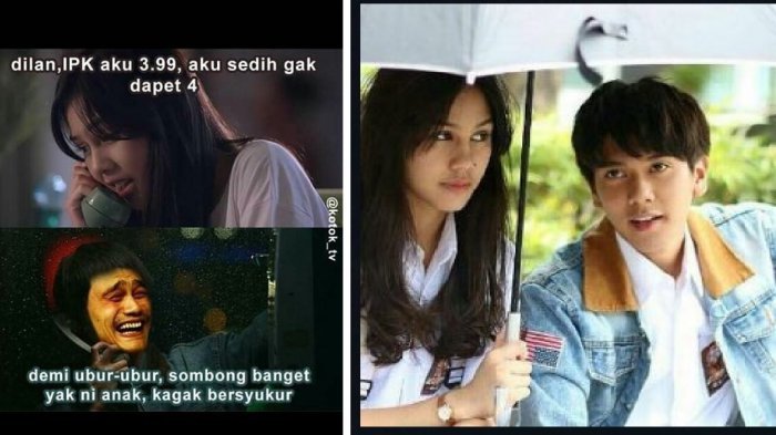 10 Meme Kocak Plesetan Dilan, Netizen Jadi Gagal Baper Gara-gara ...