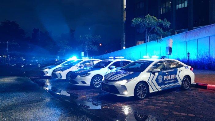 Malam Tahun Baru Imlek di Pekanbaru, Polantas Gelar Patroli Blue Light ...
