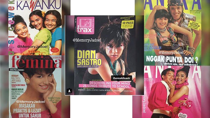 Nostalgia Tahun 90an, Masih Ingat Nggak Mantan Model Majalah Cantik Ini ...