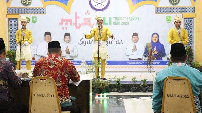 Sejumlah Cabang Lomba di MTQ ke-41 Provinsi Riau Masuk Final Hari Ini ...