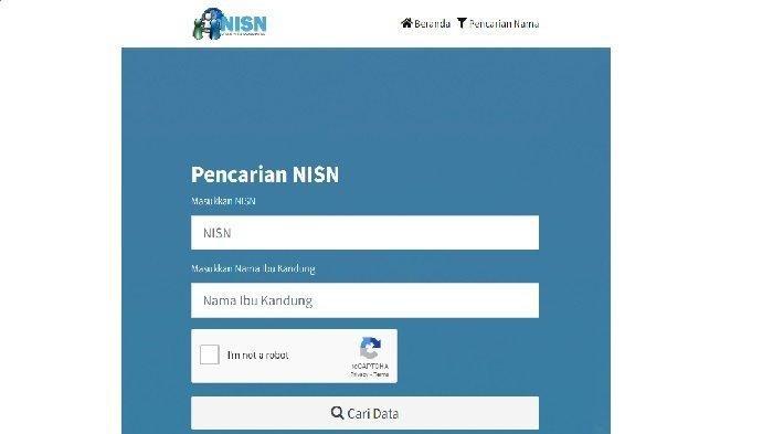 Cara Cetak NISN secara Online dari Laman nisn.data.kemdikbud.go.id, Ini ...