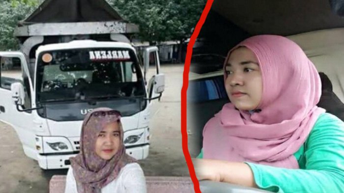 Nur Fatmawati, Janda Cantik Jadi Sopir Truk Cabe Untuk Nafkahi Anak-anaknya, Kisahnya Viral ...