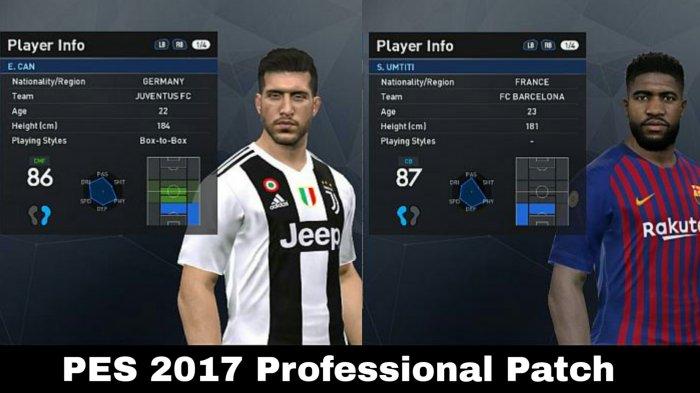 PES 2017| DOWNLOAD Option File Professionals Patch Terbaru untuk PES ...