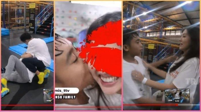 Kembali Jadi Sorotan, VIRAL VIDEO Betrand Peto Peluk Cium Sarwendah Sampai Jatuh Terguling ...