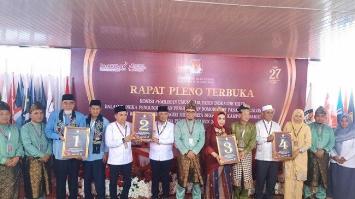 Breaking News: Ini Nomor Urut Paslon Bupati dan Wakil Bupati di Pilkada Inhil 2024 ...