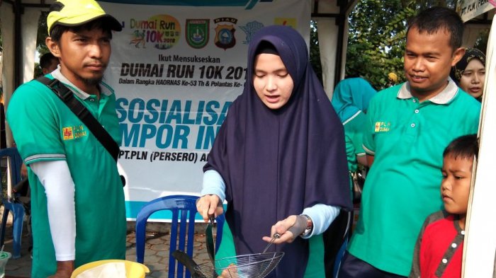 Lebih Hemat Energi, PLN Area Dumai Perkenalkan Kompor Listrik Induksi ...