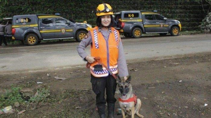 Polwan Viral, Sosok Bripda Debi Apriliani Si Pawang Anjing Pelacak yang ...