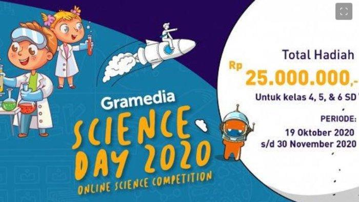 Gramedia Gelar Lomba Eksperimen Sains untuk Anak di Science Day 2022, Simak Syarat dan ...