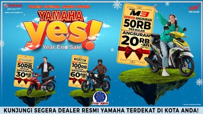 Promo Yamaha Akhir Tahun, Gila Diskonnya - Tribunpekanbaru.com