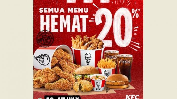 Promo KFC Terbaru Hari Ini, Pilih Paha atau Dada Ayam, Semua Menu ...