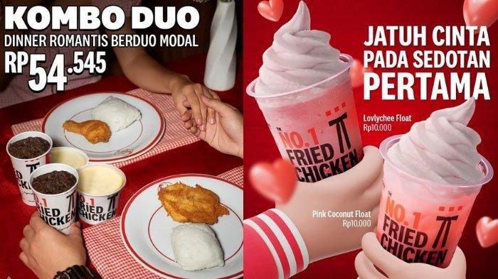 Promo KFC Hari Ini Khusus Valentine: Nasi Ayam Berdua dan Minuman Pink ...