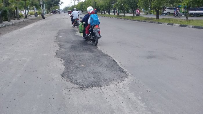 Volume Proyek Overlay Jalan SSK Dumai Bakal diperiksa - Tribunpekanbaru.com