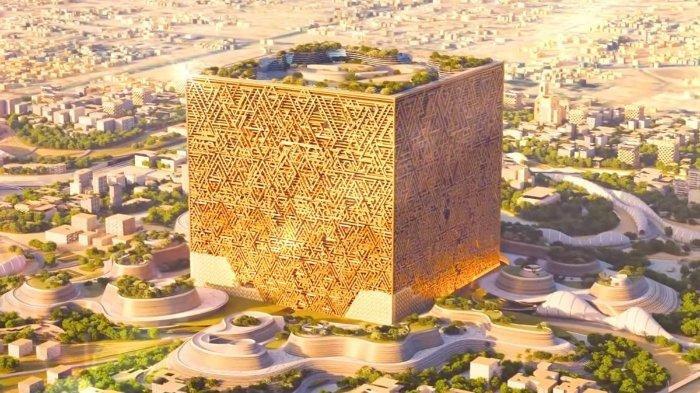 Mengintip Proyek The Mukaab Arab Saudi, Kota Berbentuk Kabah di Tengah ...