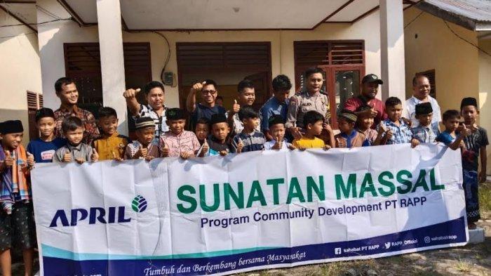 Manfaatkan Libur Sekolah, PT RAPP Gelar Sunatan Massal Gratis ...