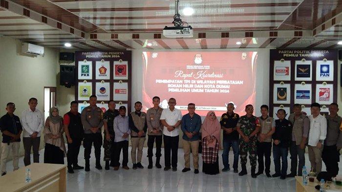 Rawan Konflik Dua Polisi Jaga Tiap Tps Pemilu 2024 Di Perbatasan Rohil