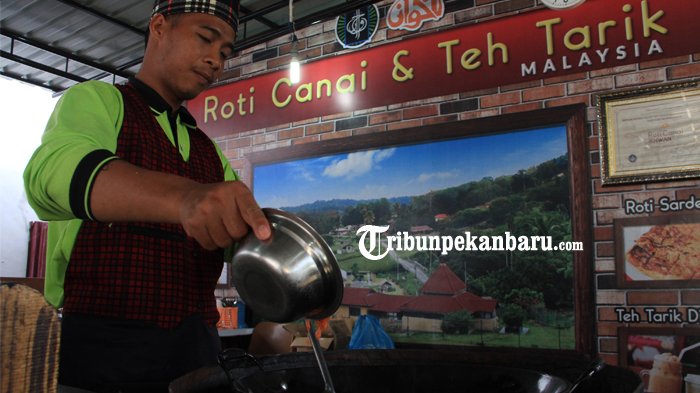 FOTO: Nikmatnya Roti Canai Kuah Khas Melayu - Tribunpekanbaru.com