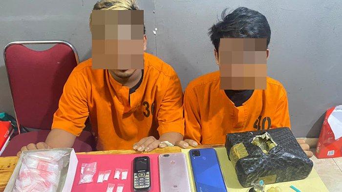 Dua Pria Asal Siak Edarkan Sabu di Pelalawan, Polisi Bergerak Bekuk Pelaku, Ini Bukti yang ...