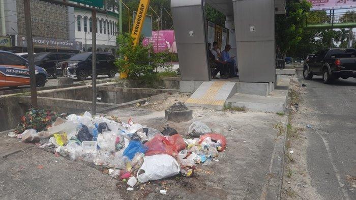 Ada Sampah Menumpuk di Sejumlah Lokasi di Pekanbaru, Ini Tanggapan PT SHI - Tribunpekanbaru.com