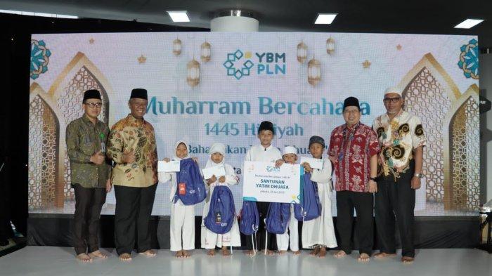 Semarak Bulan Muharam, YBM PLN Santuni 20 Ribu Anak Yatim Duafa - Tribunpekanbaru.com