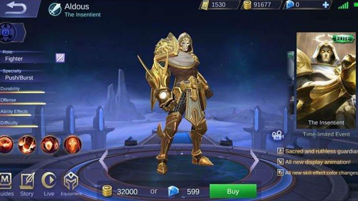 Inilah 6 Skin Terbaru Hero Mobil Legend di Bulan Juli, Hero Aldous ...