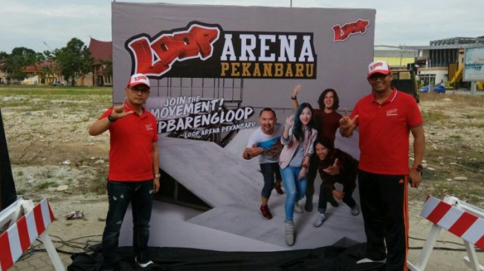 Telkomsel Sumbagteng Perkenalkan Loop Arena di Pekanbaru, Ini Dia Lokasinya - Tribunpekanbaru.com