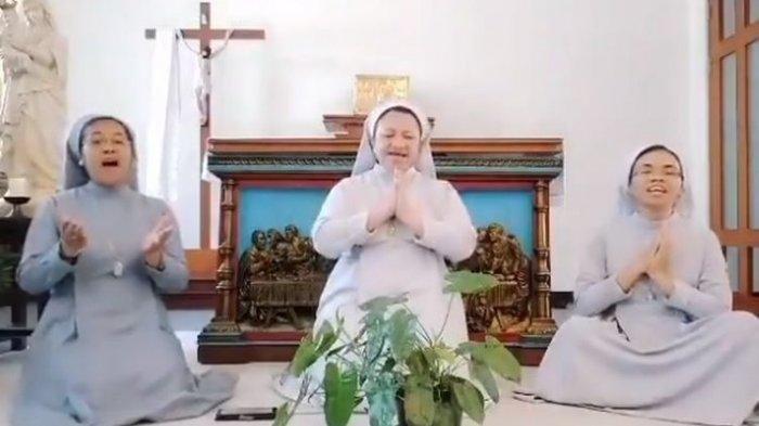 3 Suster (Biarawati) Katolik Nyanyikan Lagu Selamat Idul Fitri Viral, Ini Cerita Dibalik Video ...