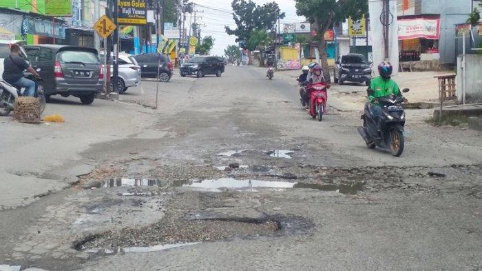 Overlay Jalan Delima Tunggu Pengerjaan Jalan Suka Karya Pekanbaru ...