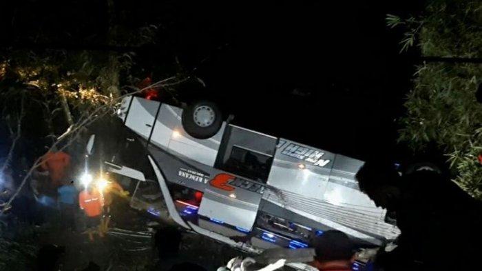 2 Orang Dinyatakan Tewas Kecelakaan Bus Study Tour SMP PGRI 1 Wonosari Malang, Terungkap ...