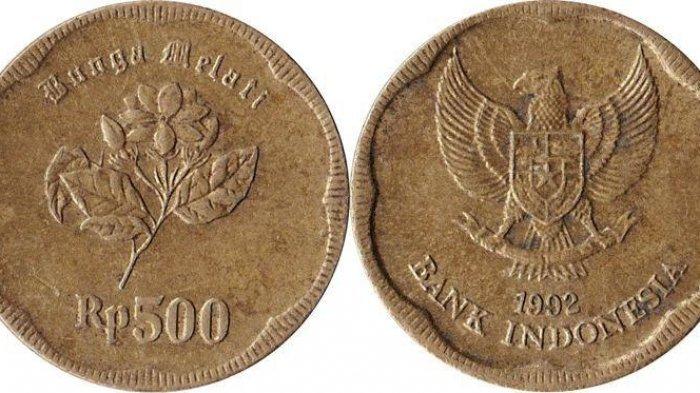 UANG Koin 500 Rupiah Tahun 1991 Diburu Karena Ada Kandungan Emas ...