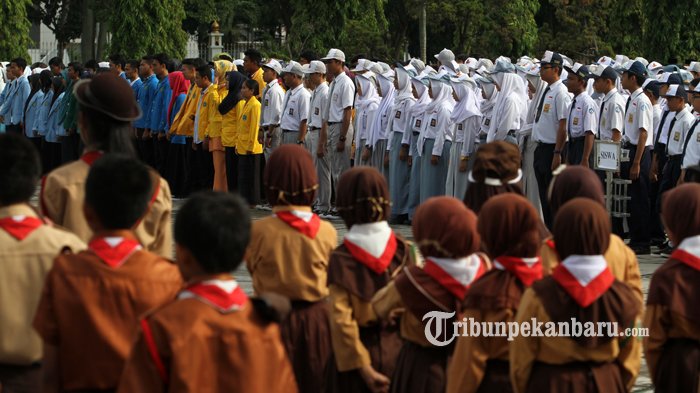 VIDEO: Begini Suasana Upacara Hari Guru Nasional di Kantor Gubernur ...